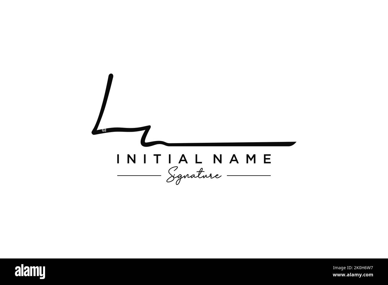 Lr signature hi-res stock photography and images - Alamy