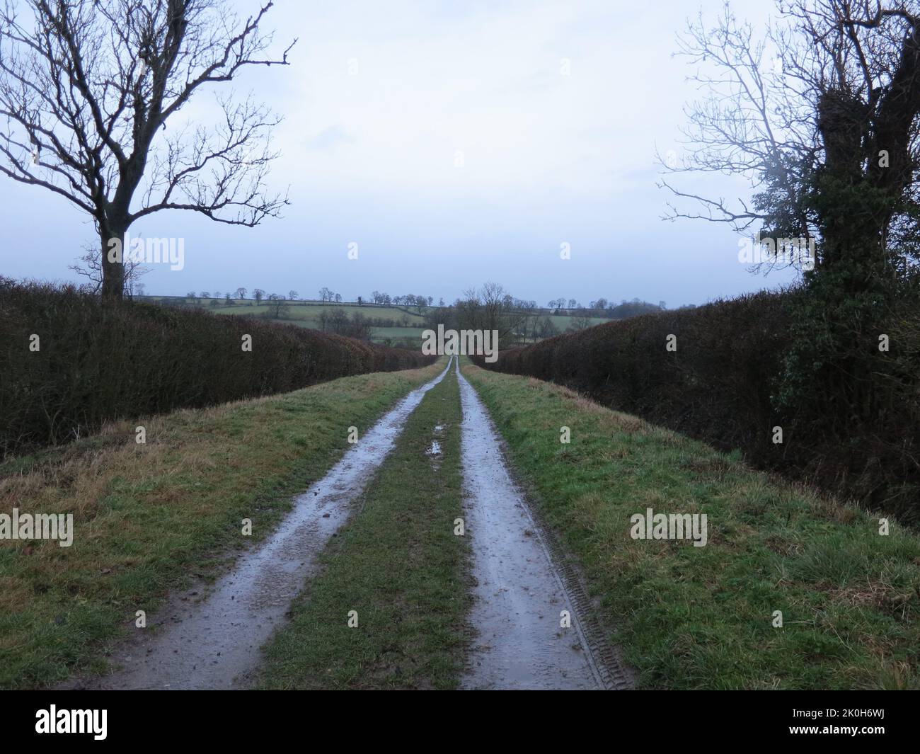 The Jurassic Way Long-distance trail. England. UK Stock Photo - Alamy