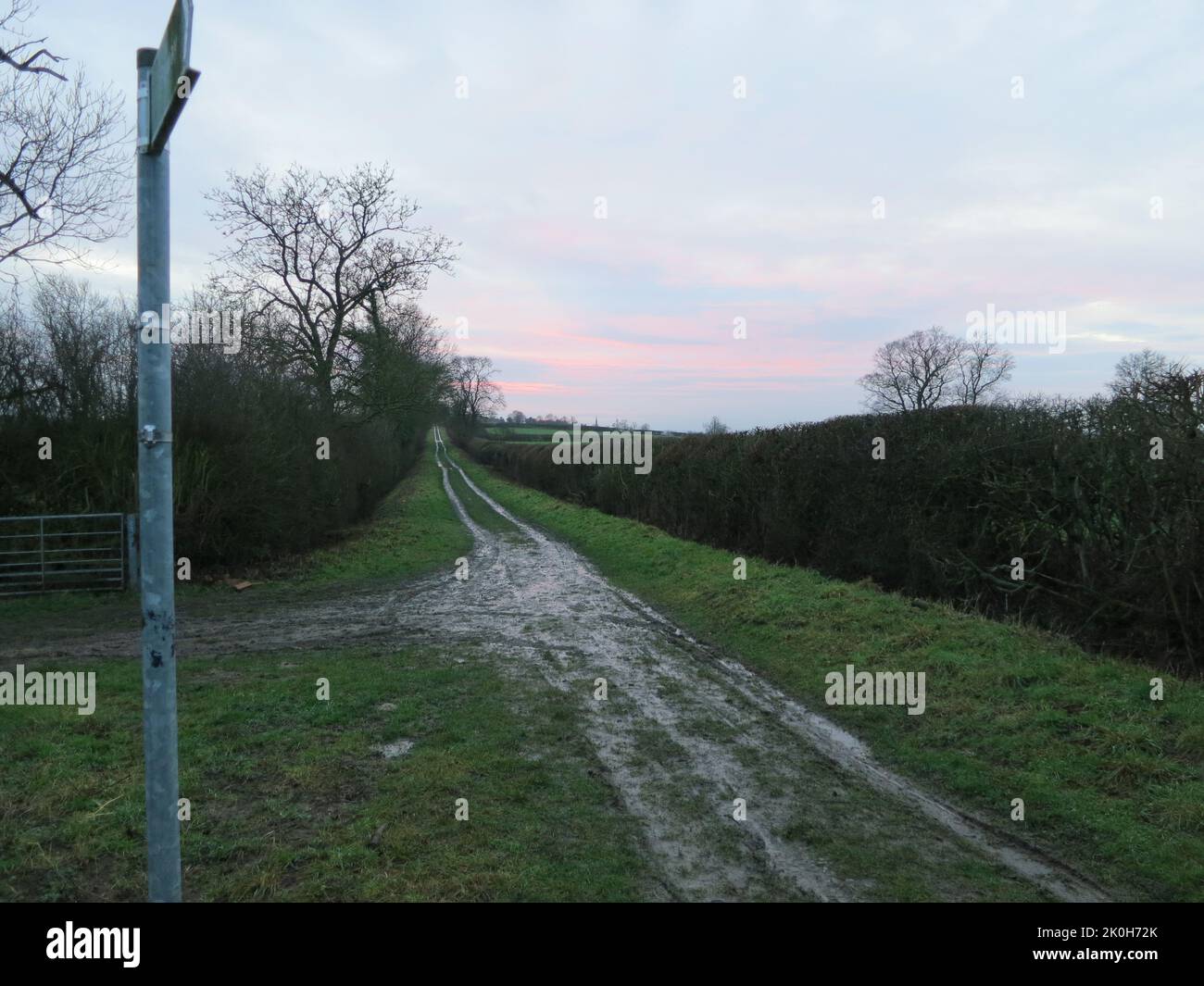The Jurassic Way Long-distance trail. England. UK Stock Photo - Alamy