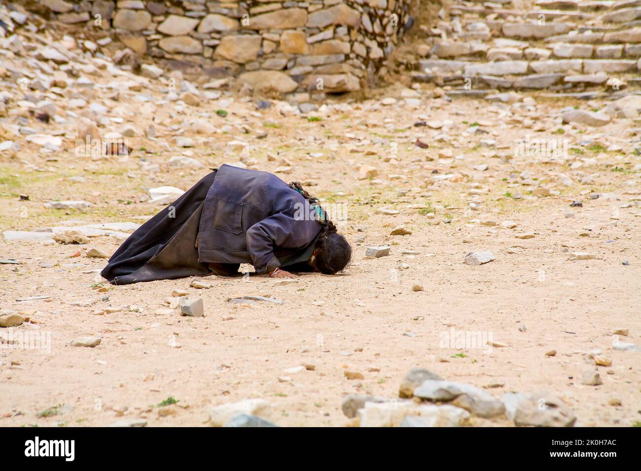 Great stupa of jonang hi-res stock photography and images - Alamy