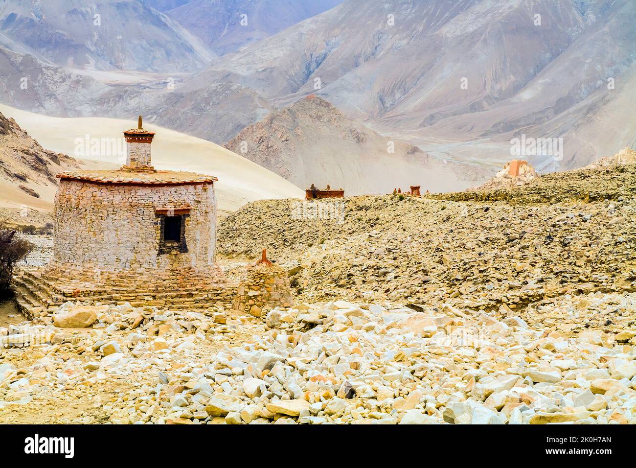 Great stupa of jonang hi-res stock photography and images - Alamy