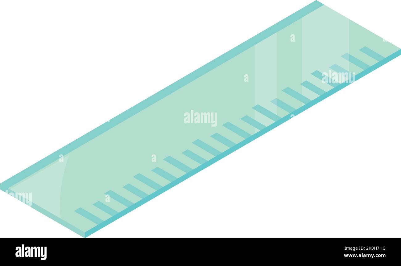 isometric ruler school Stock Vector Image & Art - Alamy