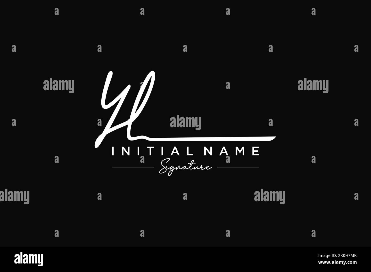 Yl symbol Stock Vector Images - Alamy