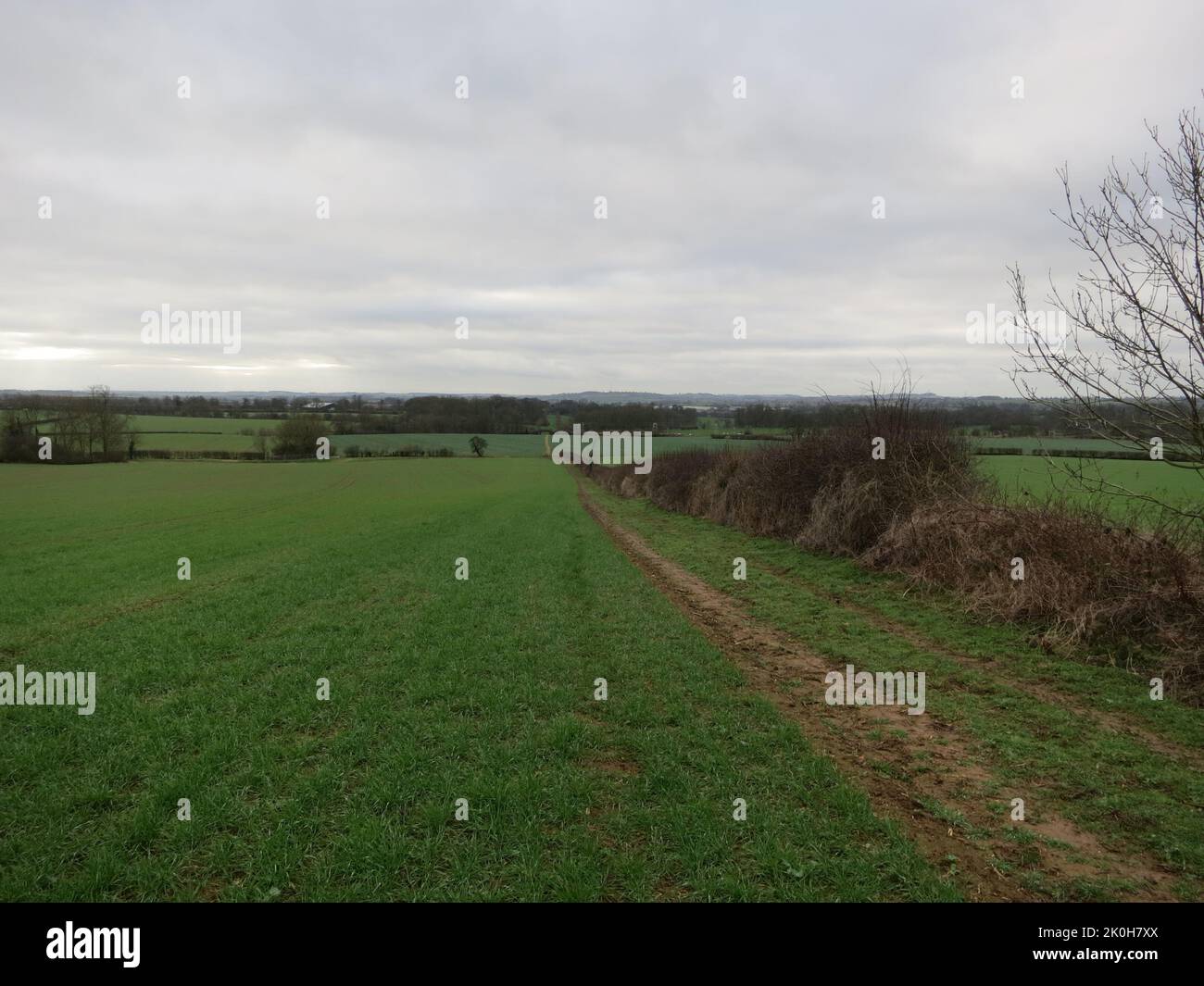 The Jurassic Way Long-distance trail. England. UK Stock Photo - Alamy