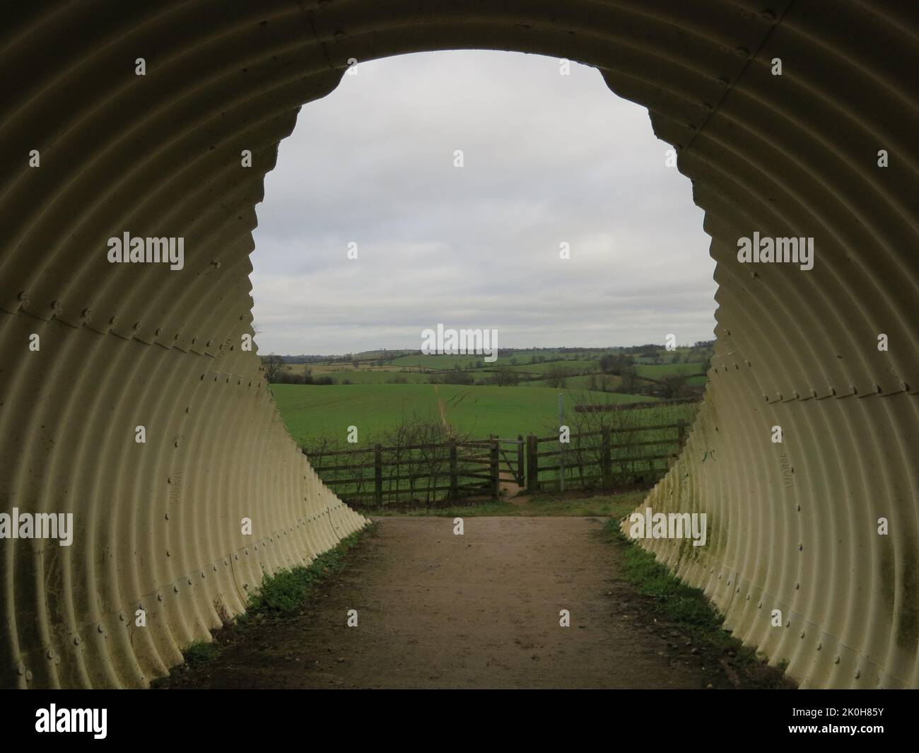The Jurassic Way Long-distance trail. England. UK Stock Photo - Alamy