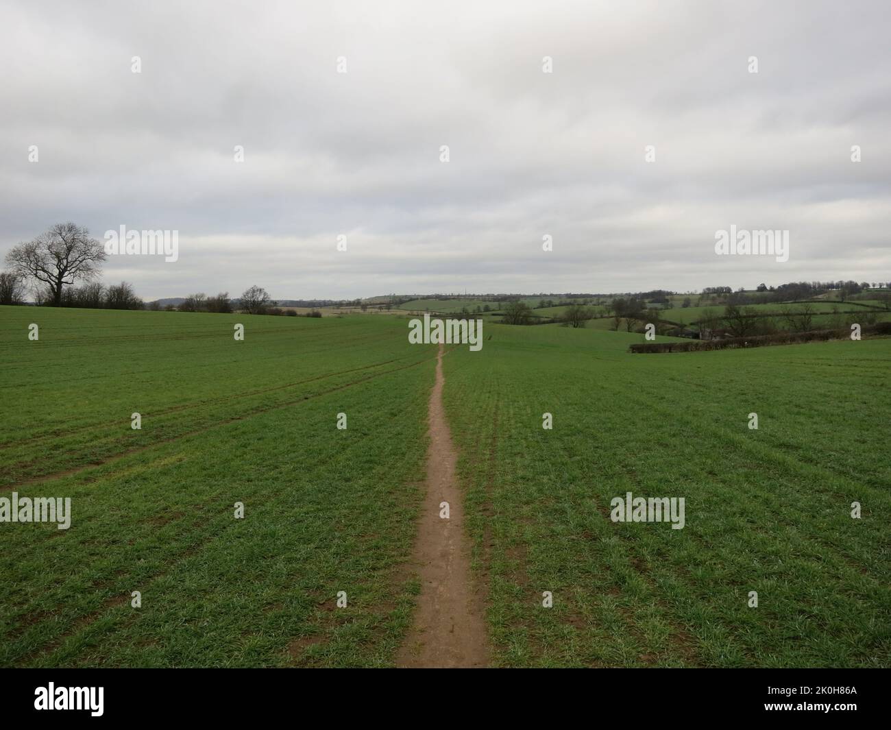 The Jurassic Way Long-distance trail. England. UK Stock Photo - Alamy
