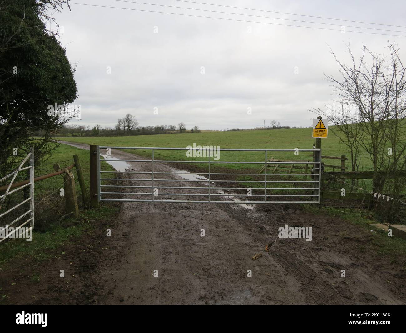 The Jurassic Way Long-distance trail. England. UK Stock Photo - Alamy