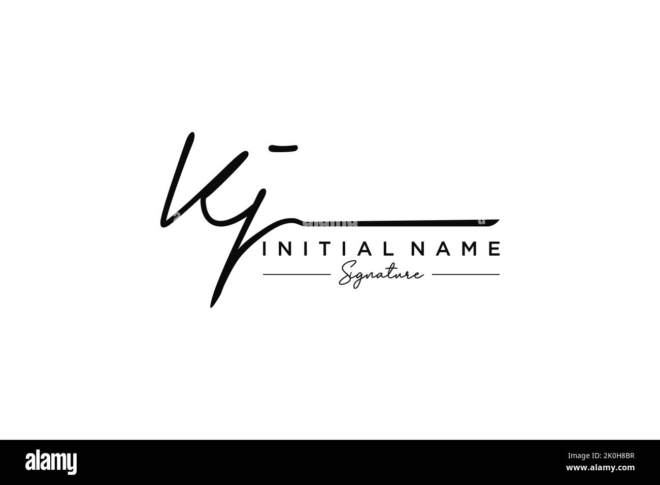 Kj signature Black and White Stock Photos & Images - Alamy