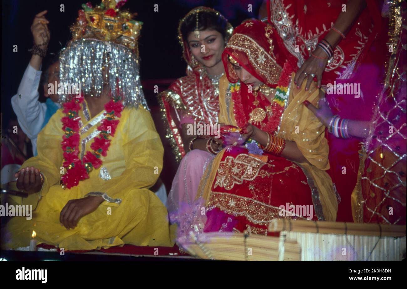Folk Dance, Bihar Stock Photo - Alamy