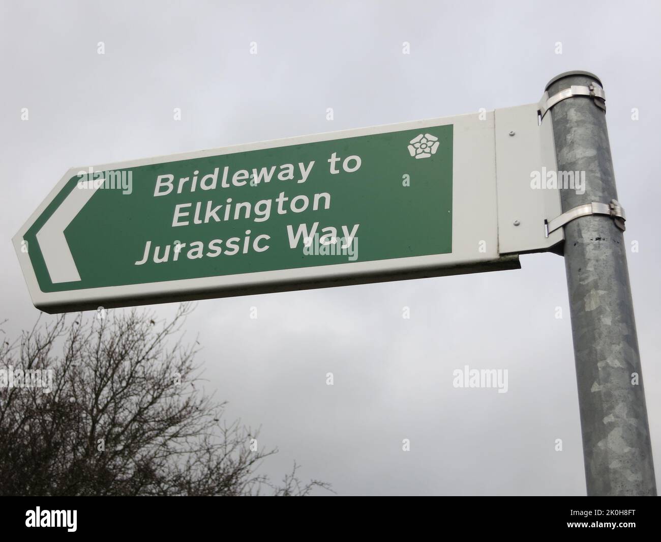 The Jurassic Way Long-distance trail. England. UK Stock Photo - Alamy