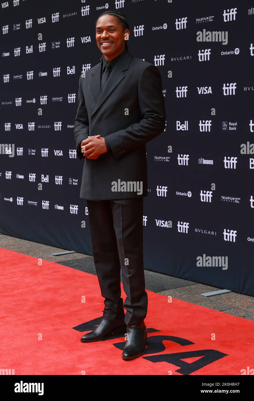 Kelvin Harrison Jr. attends the "Chevalier" Premiere during the 2022 ...