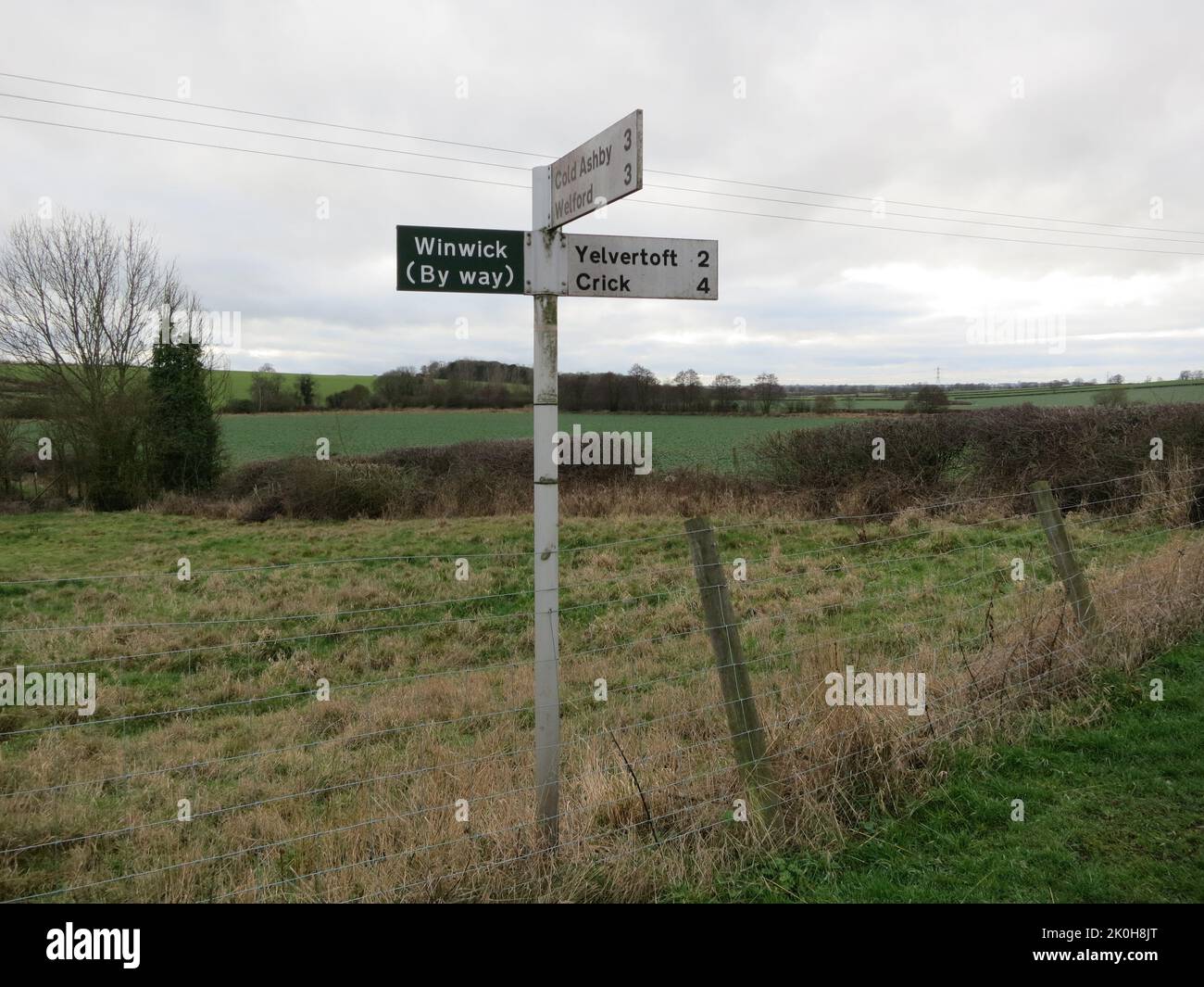 The Jurassic Way Long-distance trail. England. UK Stock Photo - Alamy