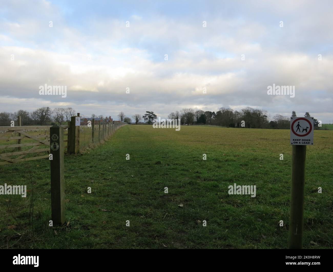 The Jurassic Way Long-distance trail. England. UK Stock Photo - Alamy