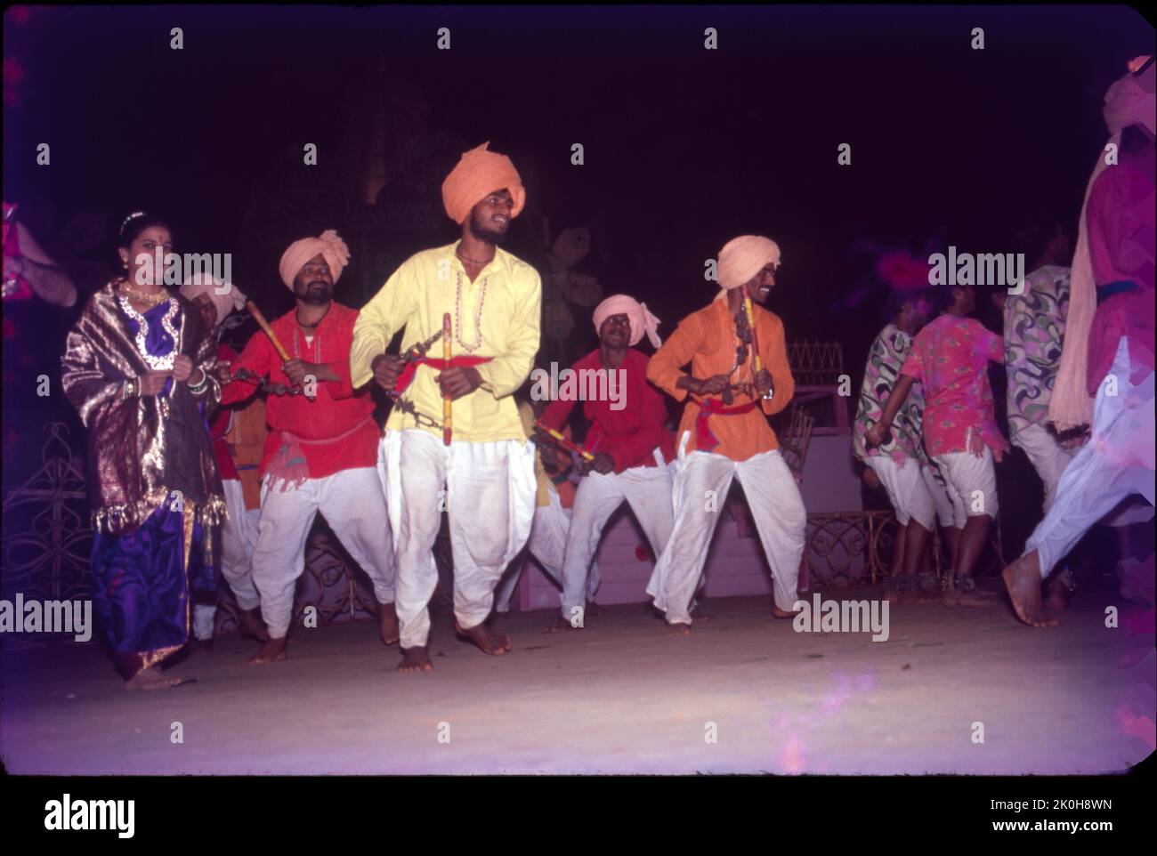 Folk Dance, Maharashtra Stock Photo - Alamy