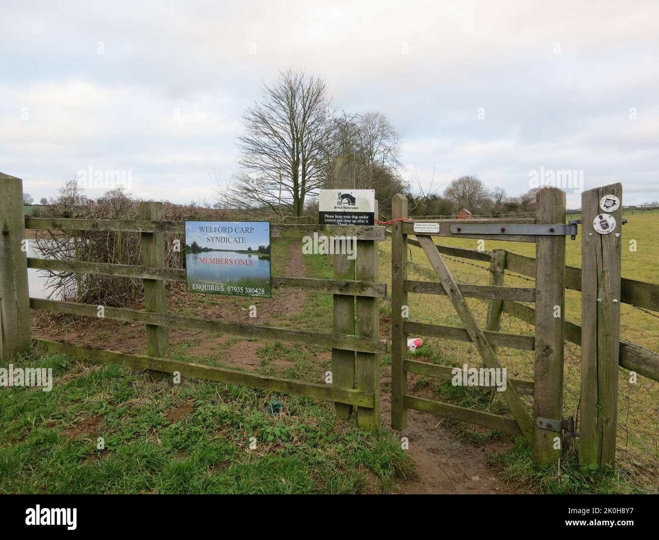 The Jurassic Way Long-distance trail. England. UK Stock Photo - Alamy