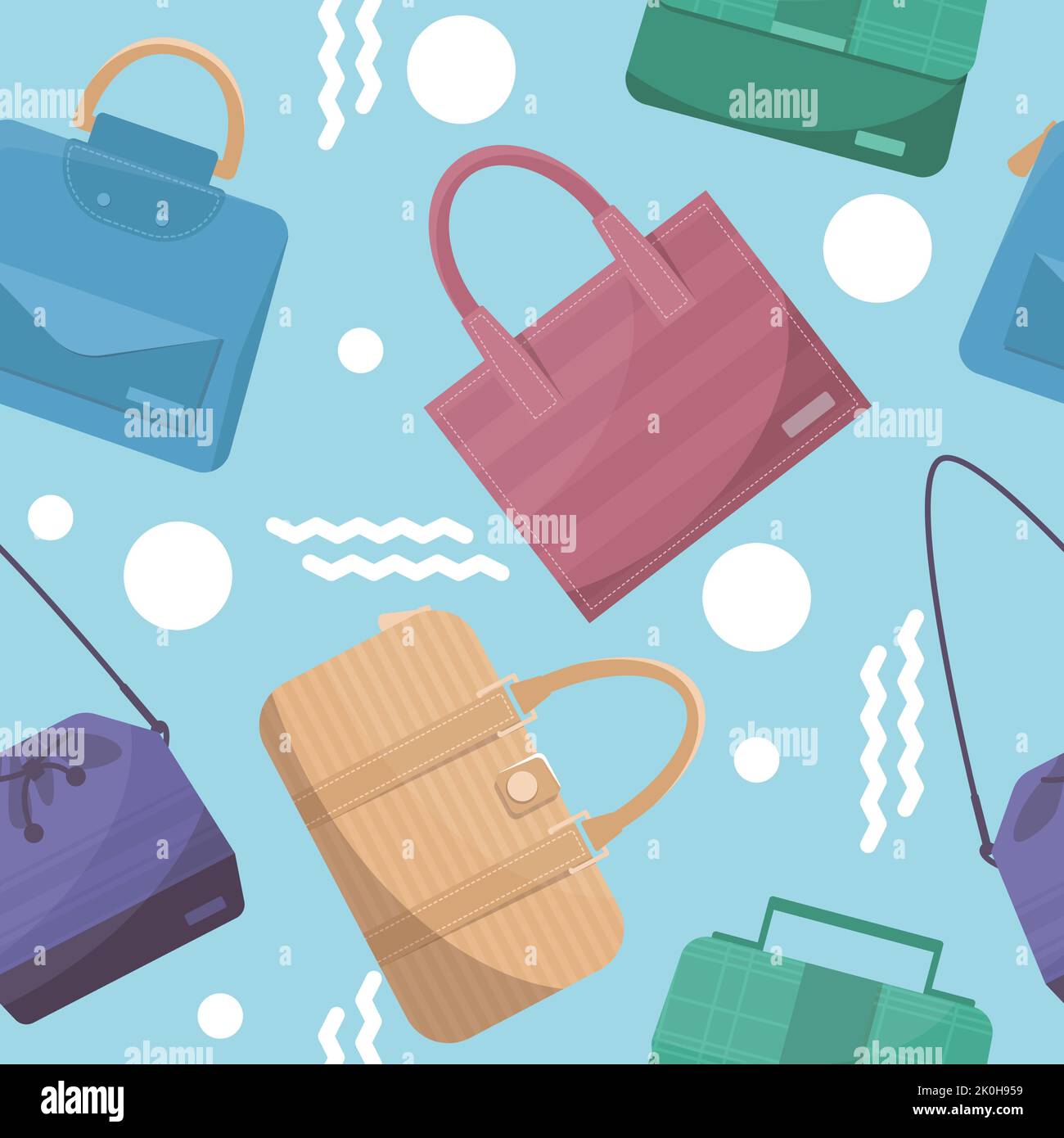 Fashion pattern background Stock Vector Images - Alamy
