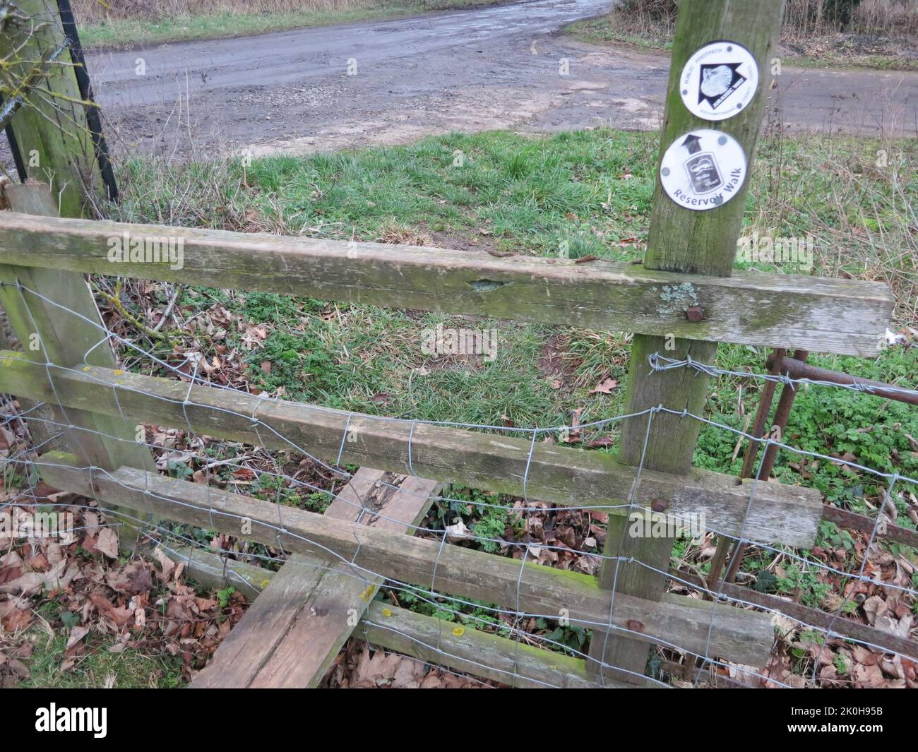 The Jurassic Way Long-distance trail. England. UK Stock Photo - Alamy