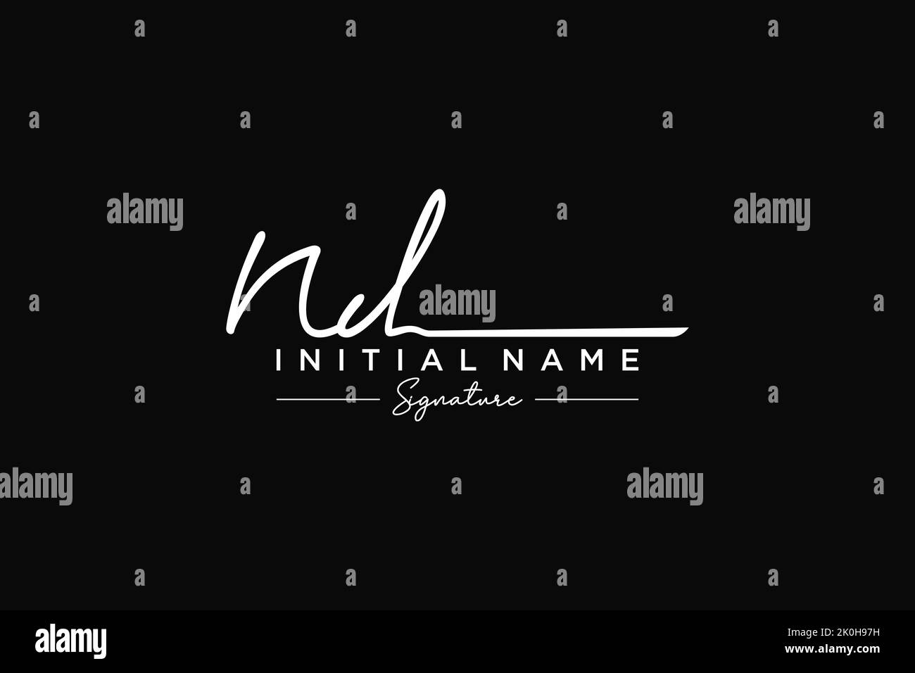Nd signature hi-res stock photography and images - Alamy