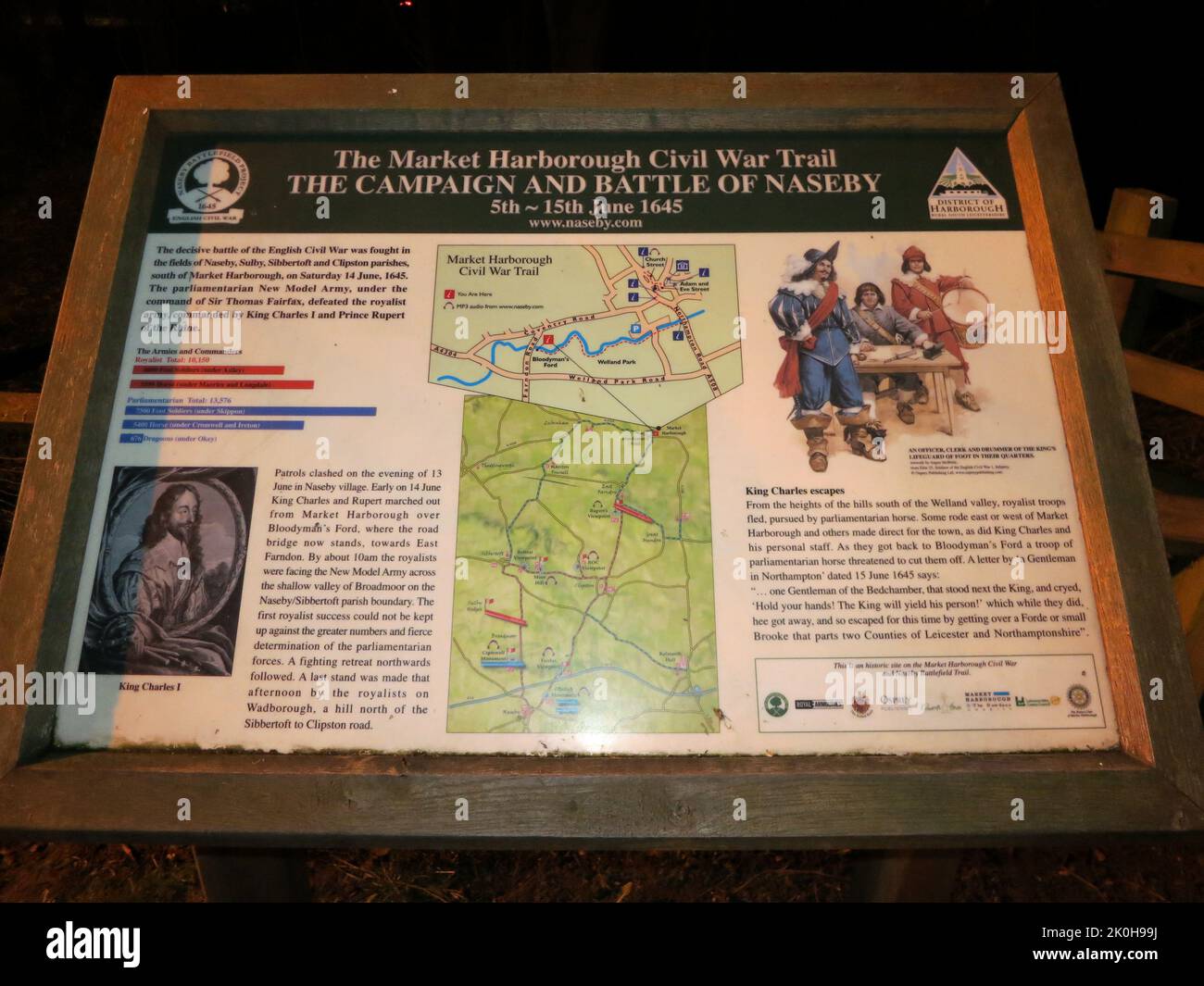 The Jurassic Way Long-distance trail. England. UK Stock Photo - Alamy