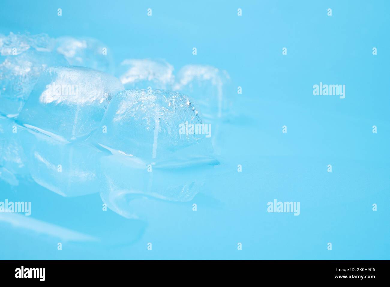 Frost blue background hi-res stock photography and images - Alamy