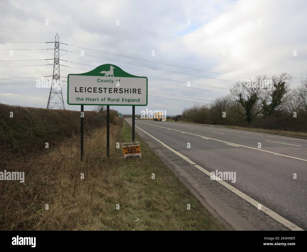 The Jurassic Way Long-distance trail. England. UK Stock Photo - Alamy