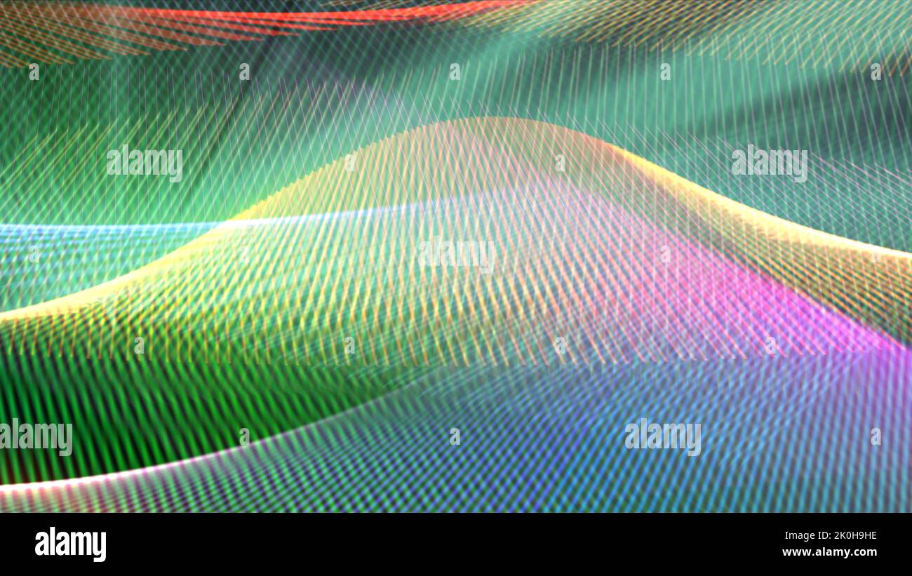 Perspectives Of Fractal Realms abstract background illustration Stock ...