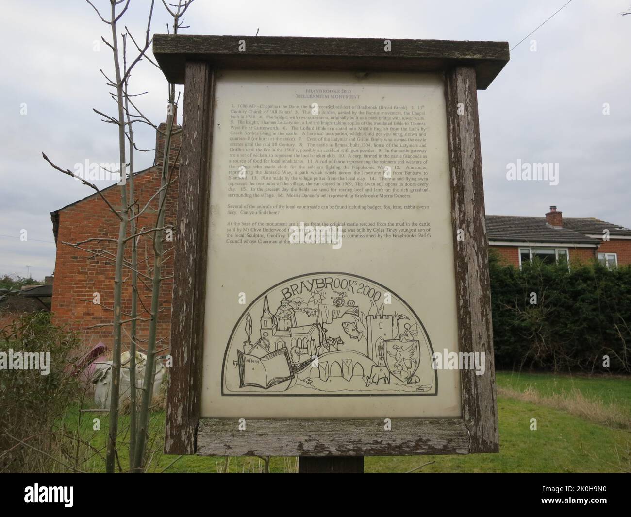 The Jurassic Way Long-distance trail. England. UK Stock Photo - Alamy