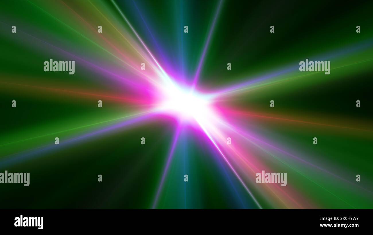 light effect abstract star burst flash laser beam illustration Stock ...