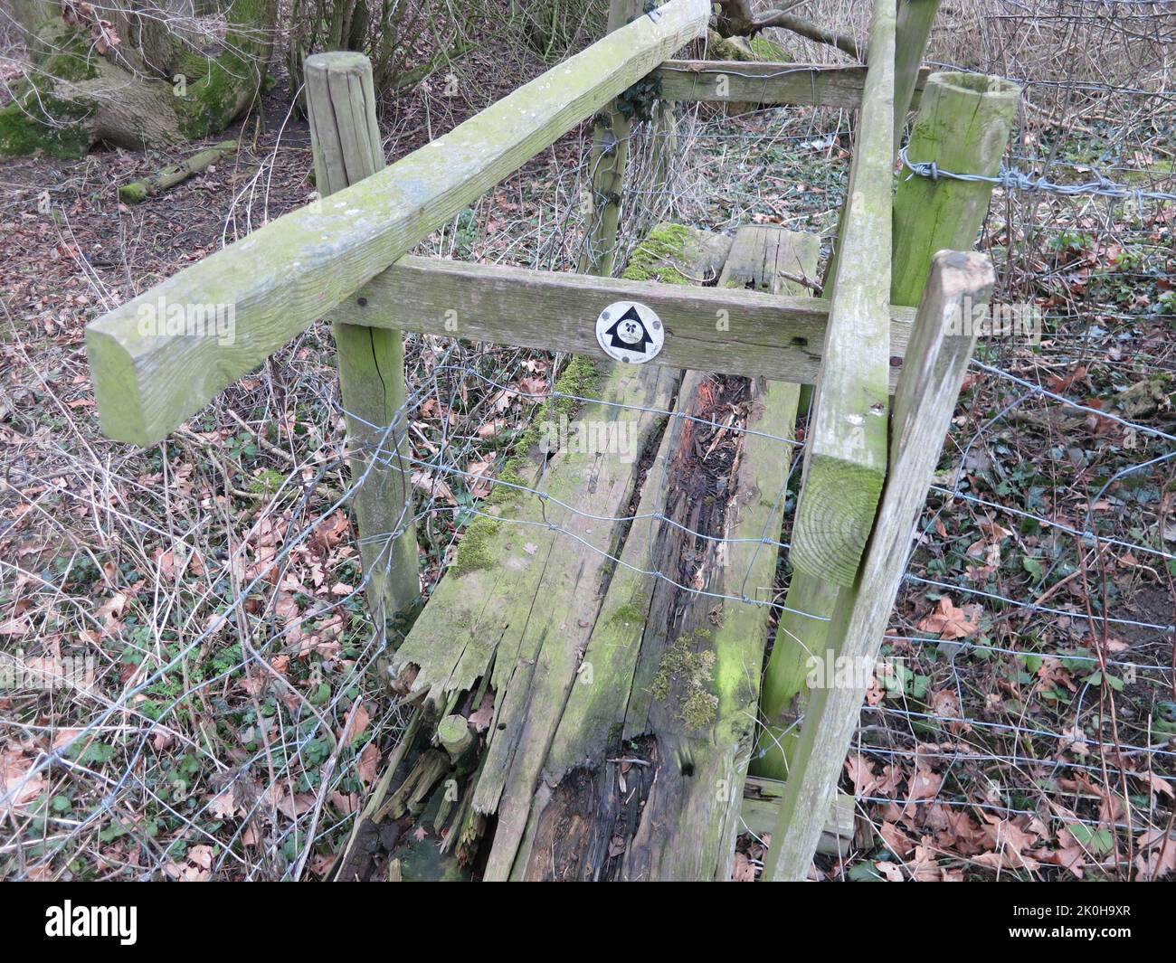 The Jurassic Way Long-distance trail. England. UK Stock Photo - Alamy