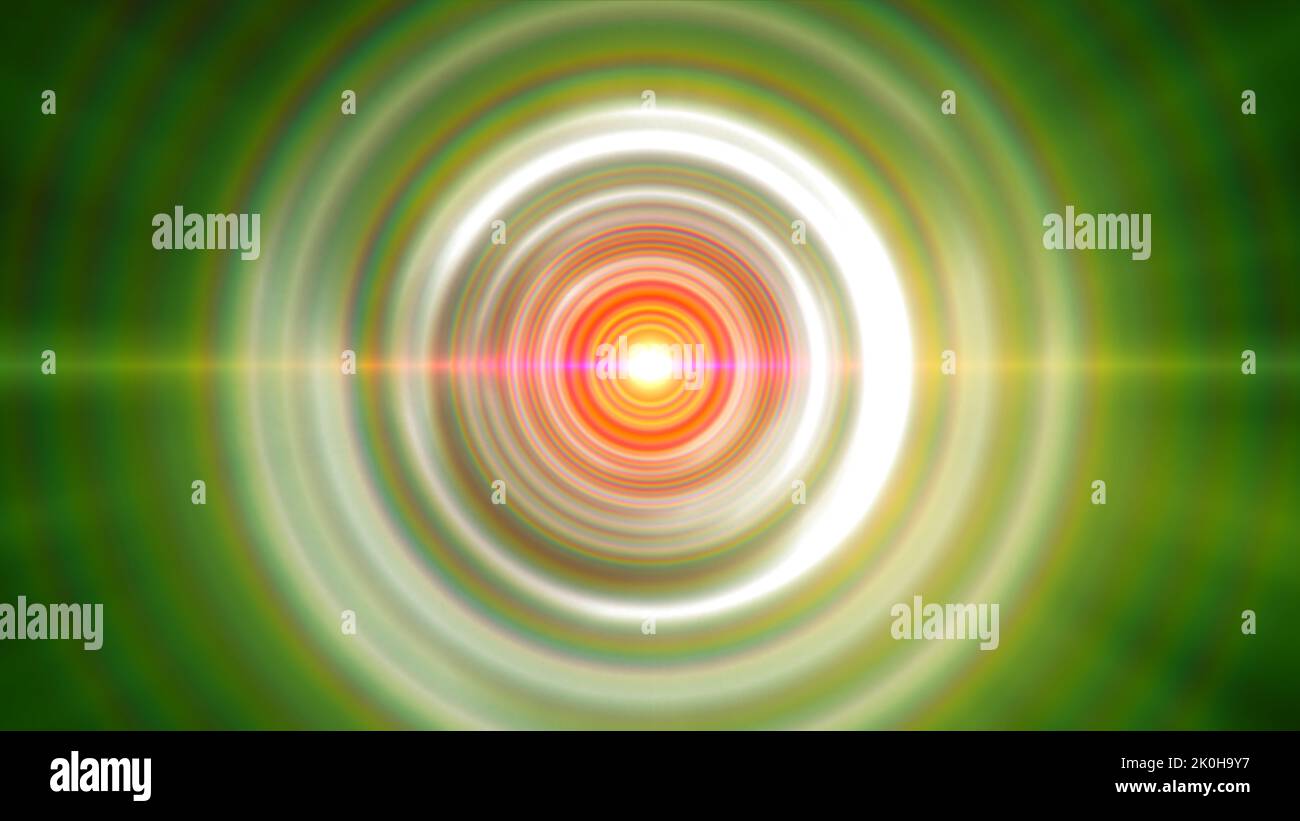 rings light ray Orb neon ray light illustration Stock Photo - Alamy