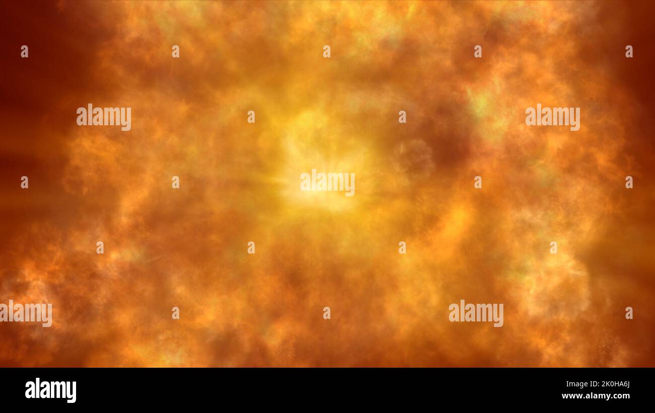 fire flame explosion in space, abstract illustration Stock Photo - Alamy