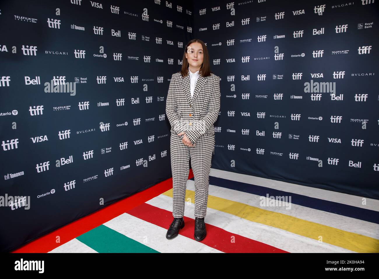 Toronto, Canada. 11th Sep, 2022. Bella Ramsey is photographed on the ...
