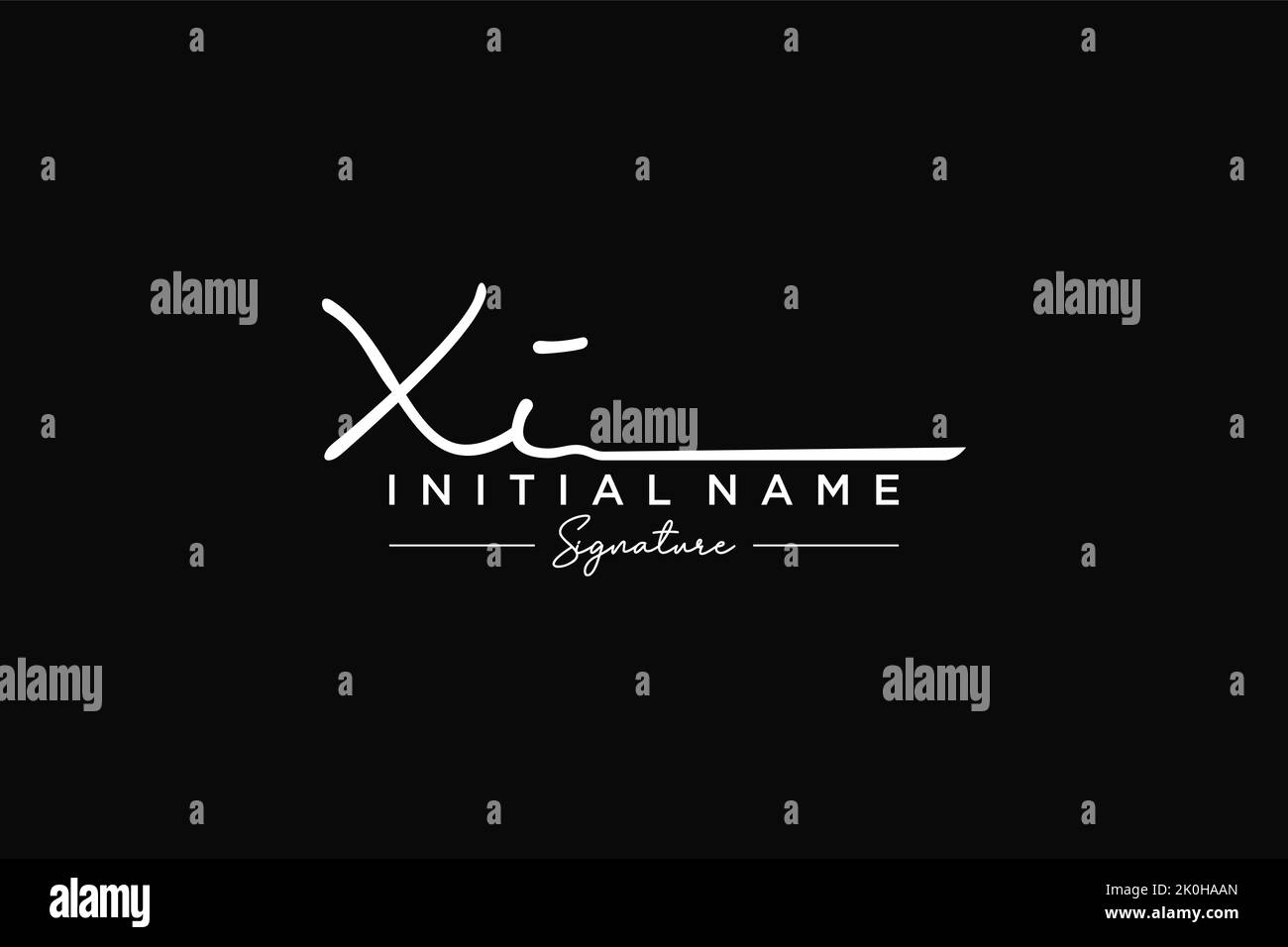 Xi alphabet Stock Vector Images - Alamy