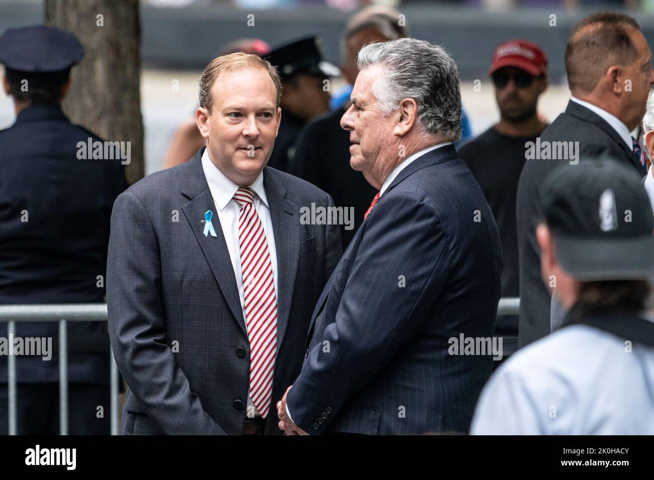 New York, New York, USA. 11th Sep, 2022. Lee Zeldin Republican party ...