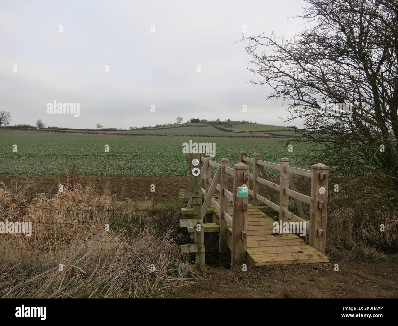 The Jurassic Way Long-distance trail. England. UK Stock Photo - Alamy