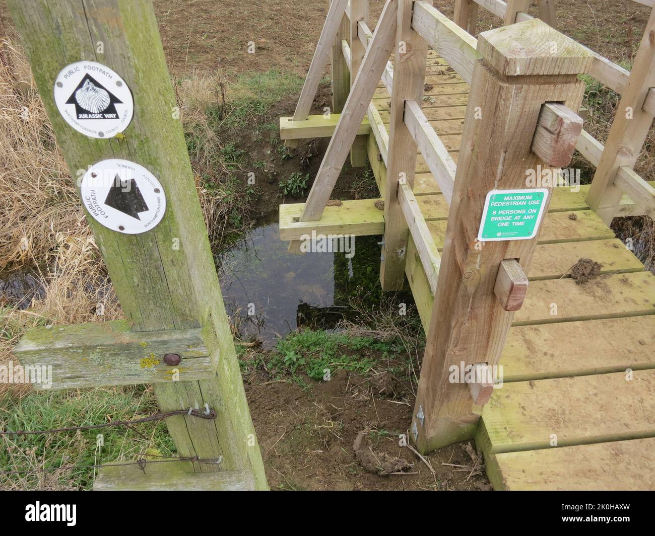 The Jurassic Way Long-distance trail. England. UK Stock Photo - Alamy
