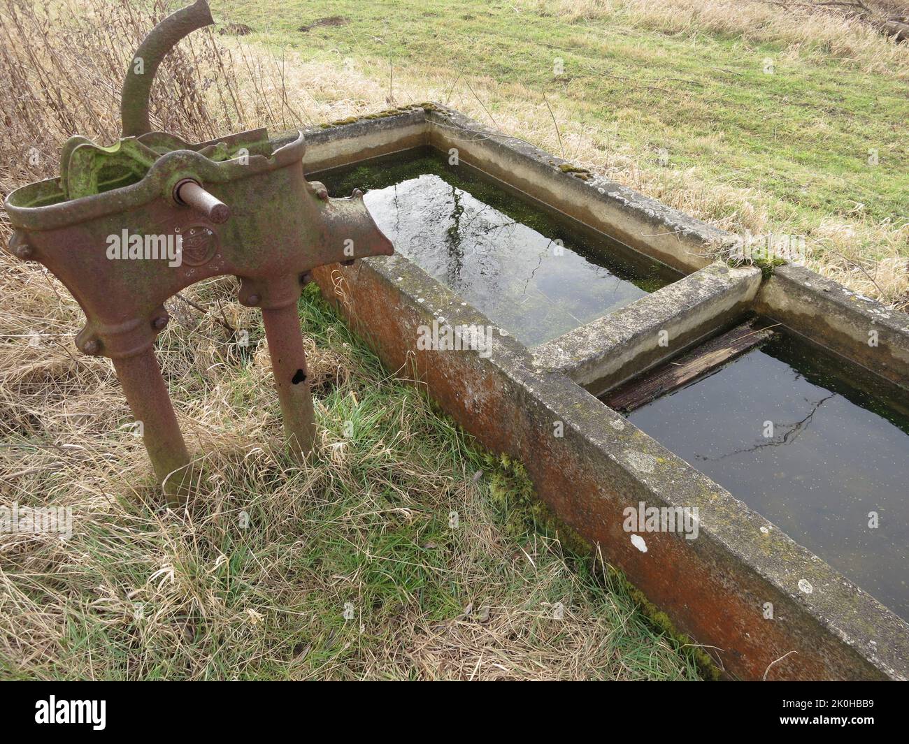 The Jurassic Way Long-distance trail. England. UK Stock Photo - Alamy