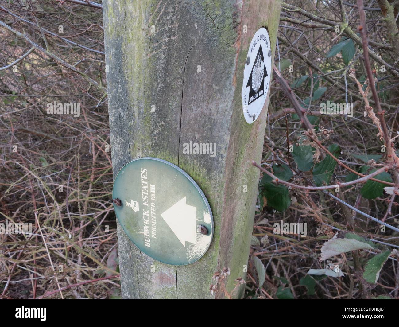 The Jurassic Way Long-distance trail. England. UK Stock Photo - Alamy