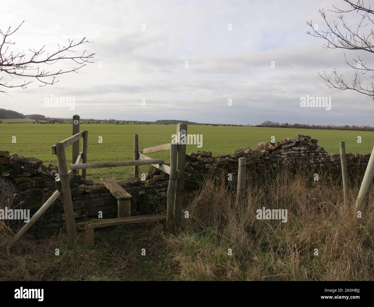 The Jurassic Way Long-distance trail. England. UK Stock Photo - Alamy