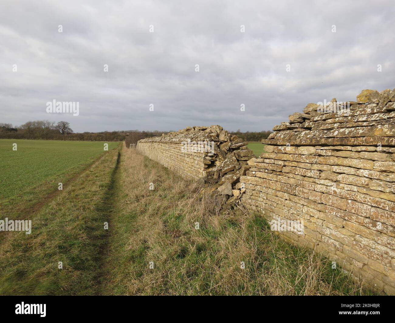 The Jurassic Way Long-distance trail. England. UK Stock Photo - Alamy