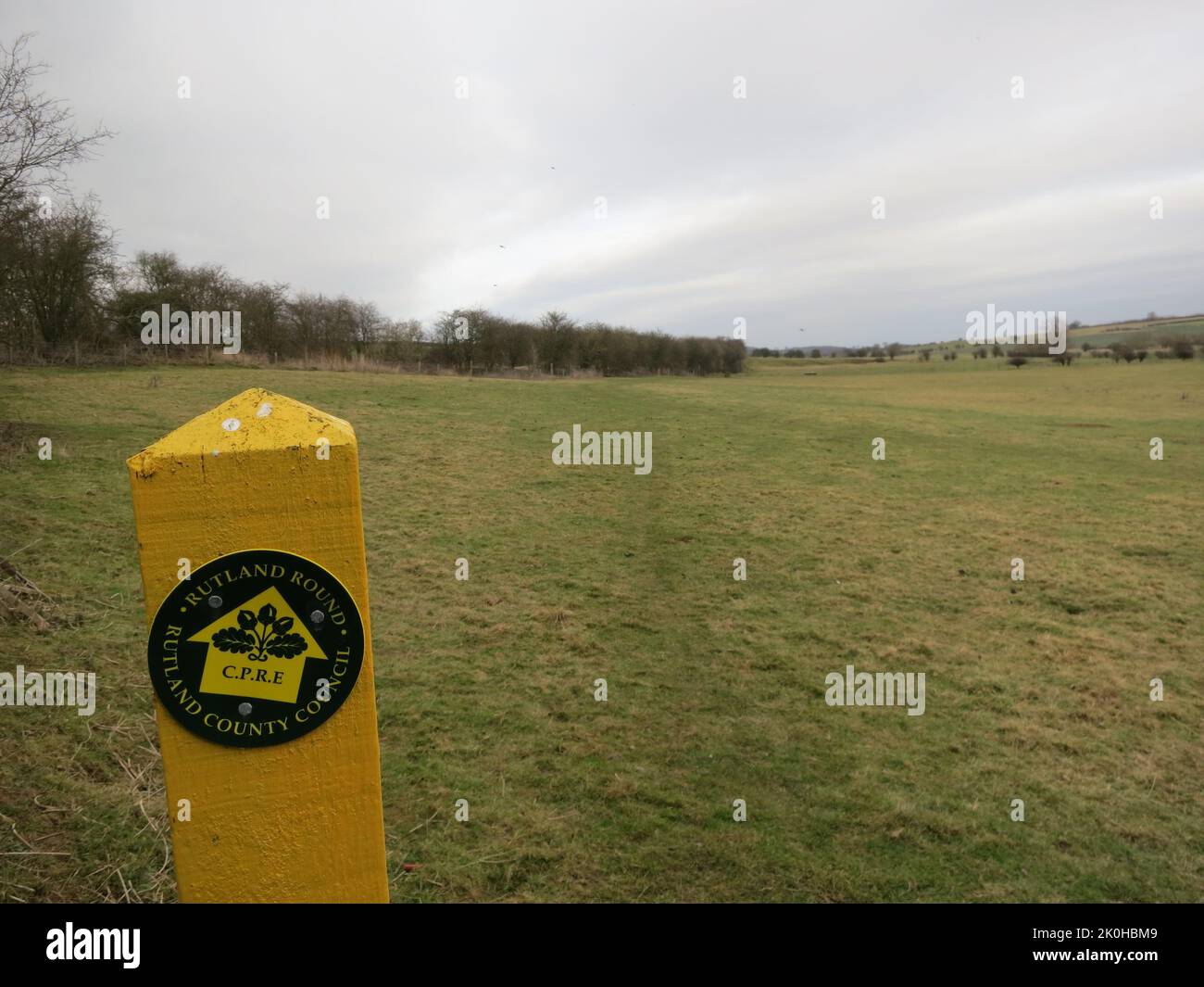 The Jurassic Way Long-distance trail. England. UK Stock Photo - Alamy