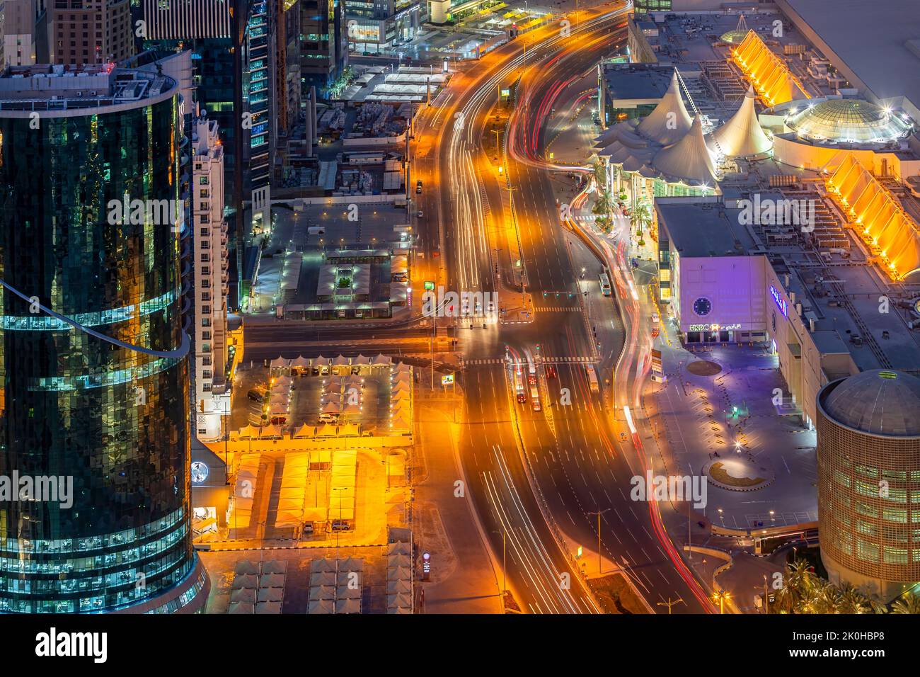 Qatar bird view hi-res stock photography and images - Alamy