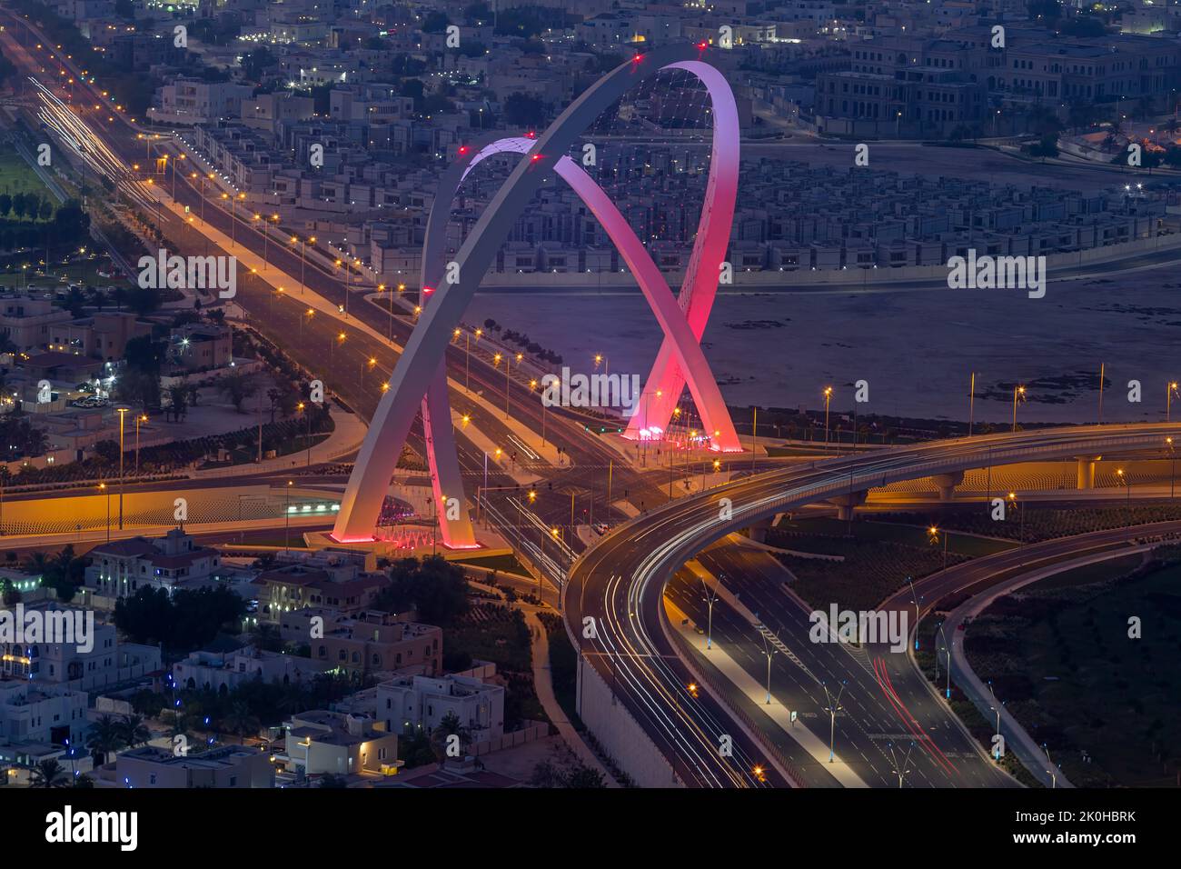 Al Wahda Bridge The Tallest Monument of City. known as 56 Bridge of ...
