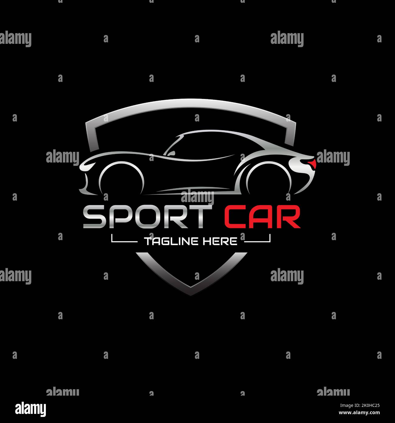 Sport car concept logo design template for automotive industry Stock ...