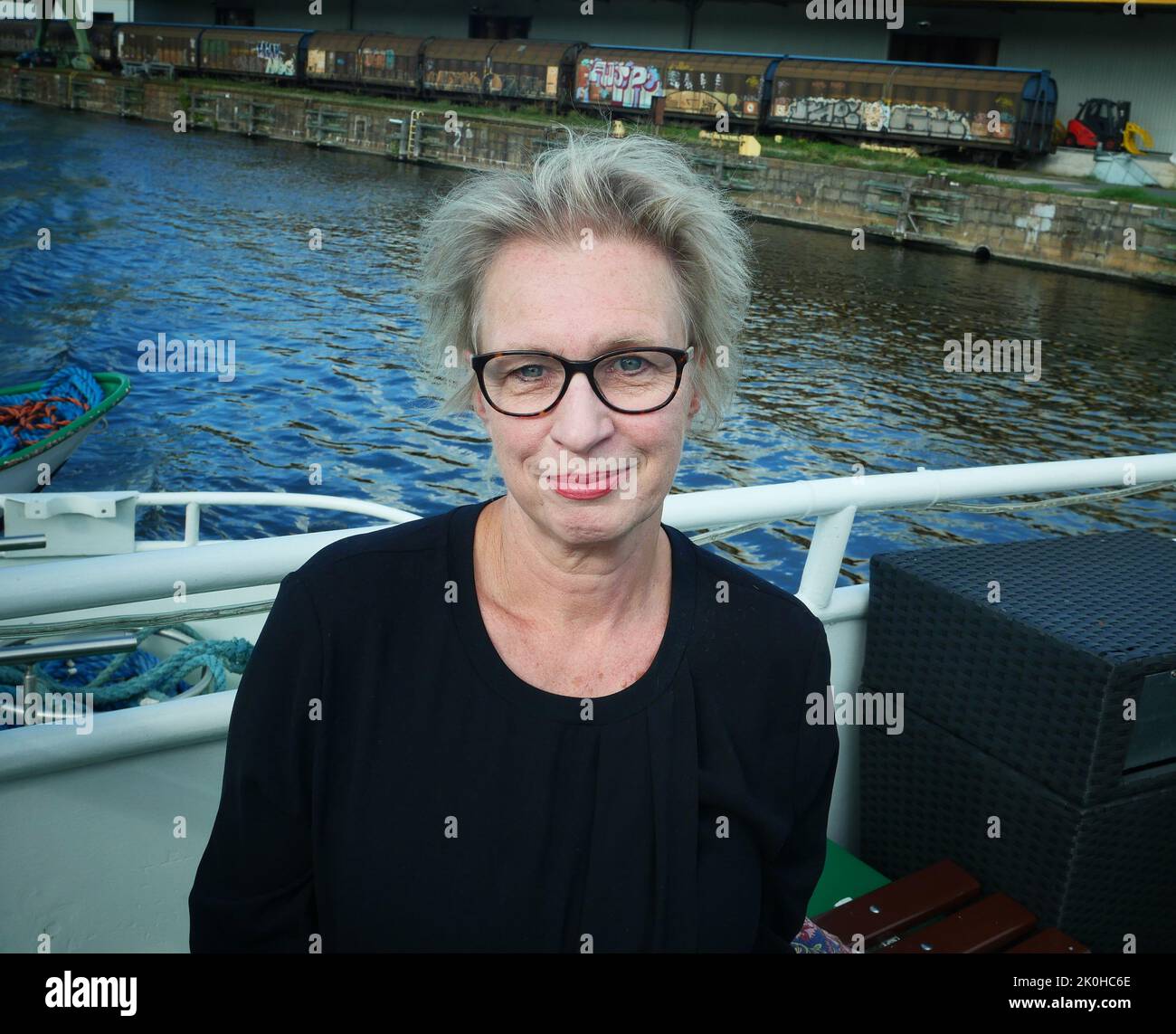 Berlin, Germany. 31st Aug, 2022. Actress Maria Hartmann photographed on ...