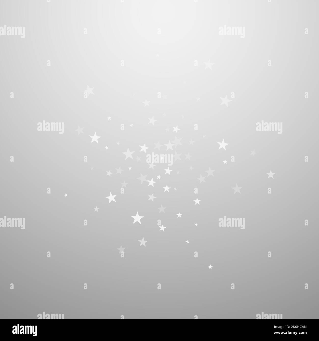 Christmas falling snow background. Subtle flying snow flakes and stars ...