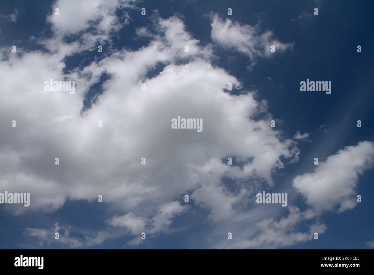 Beautiful blue sky and clouds natural background landscape Stock Photo ...