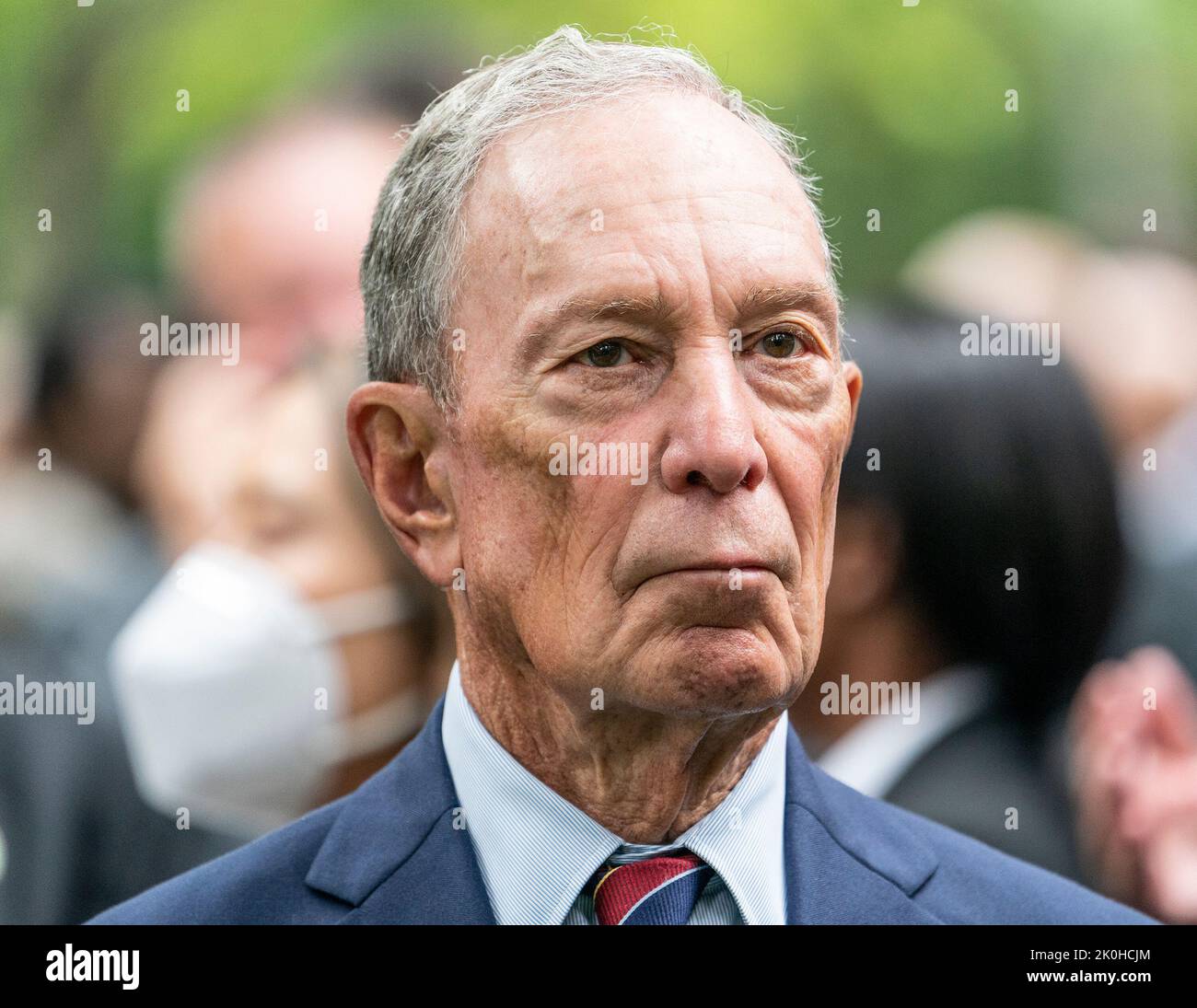New York, New York, USA. 11th Sep, 2022. Former mayor Michael Bloomberg ...