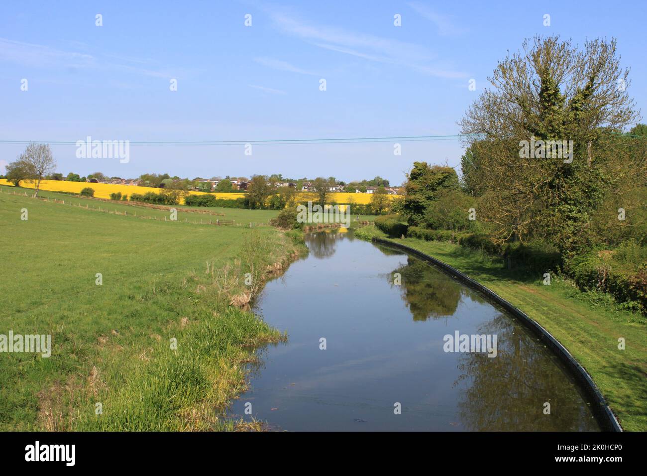 The Jurassic Way Long-distance trail. England. UK Stock Photo - Alamy