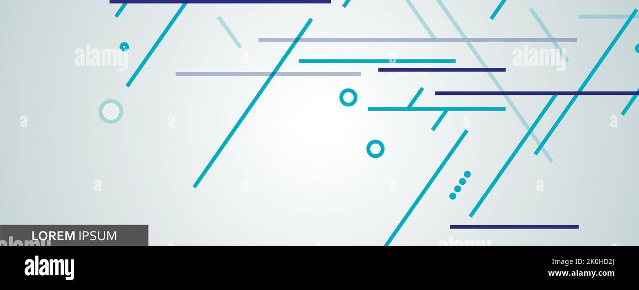 Minimal template backdrop presentation. Vector poster design with blue ...